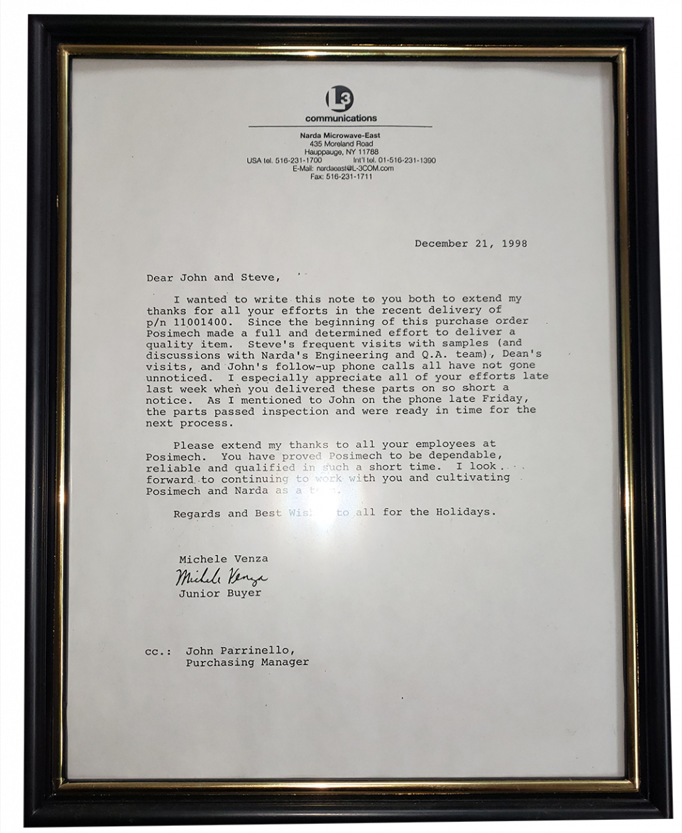 Posimech Machine Specialties and Assembly | Medford New York